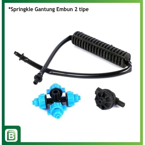 Jual Sprinkle Mikro Gantung Hidroponik Springkle Embun Kabut Selang 40 ...