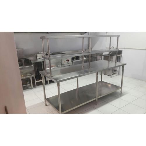 Jual Preparation Table With Under Shelf and over shelf - Kota Depok ...