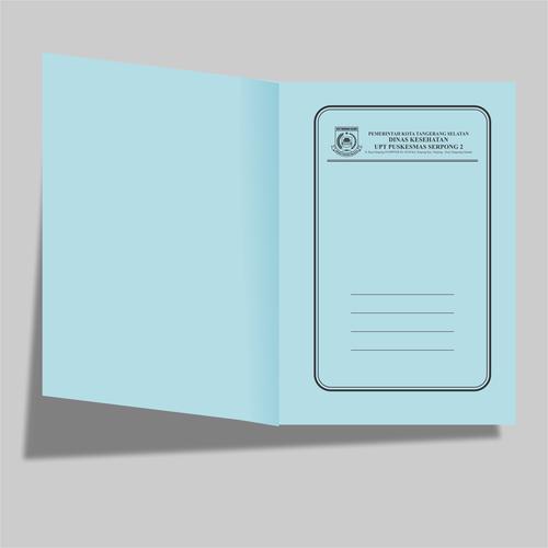Jual Cetak Map Surat Uk. F4 Bahan Kartu Tik 1 Warna FREE DESAIN - Kota ...
