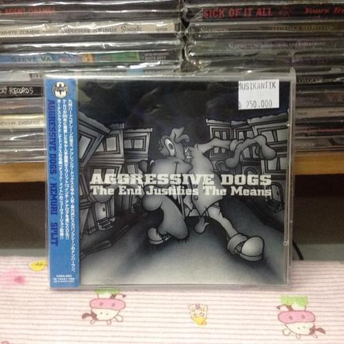 Jual cd aggressive dogs / kemuri album the end justifies the means - Kota Bandung - musik antik ...