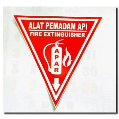 Jual ACRYLIC APAR SIGN SEGITIGA K3 20 X 20CM - Jakarta Barat - Garda ...