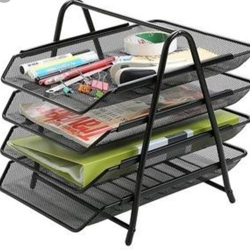Jual Tray besi 4 susun bagus MICROSTAR / desk organizer / rak susun ...
