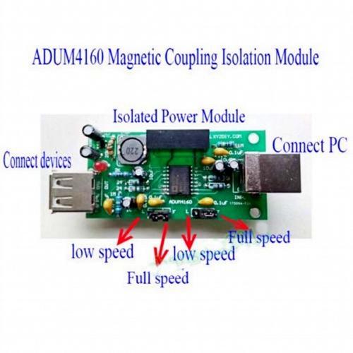 Jual USB Isolator Protection Board Magnetic Coupling Isolation Module ...