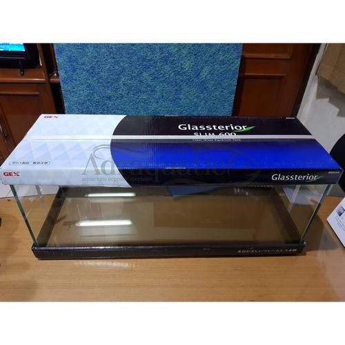 Promo AQUARIUM GEX GLASSTERIOR SLIM 600 UK. 60X20X25 CM AKUARIUM KACA - Kota Bandung ...