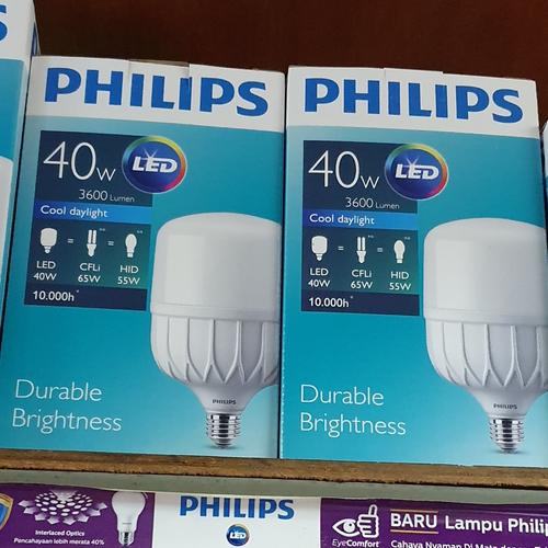 Jual Lampu LED TForce Philips 40W putih fit E-27 - Putih - Jakarta ...