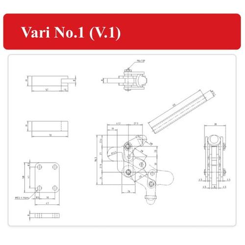 Jual VARI 1 Kakuta Japan Toggle Clamp - Jakarta Barat - Global Tools ...