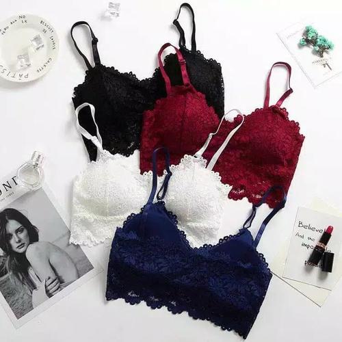 Jual Rowling Bra SPORT BRA WANITA MOTIF BUNGA BRA GYM FITNESS BRA SENAM ...