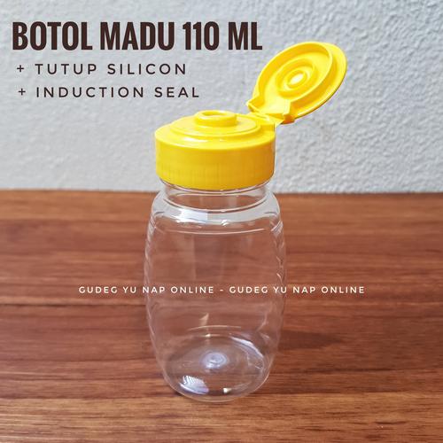 Jual Botol Madu TJ 110 ml - Kemasan Wadah Toples Madu Tutup Fliptop ...