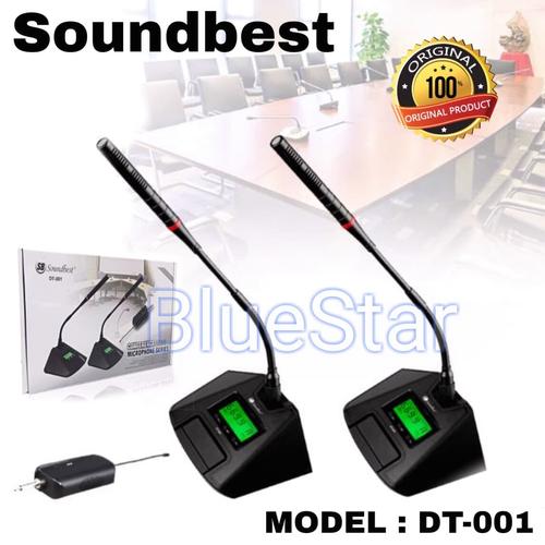 Jual Mic Wireless Meja Soundbest DT 001 Original Conference - Jakarta ...