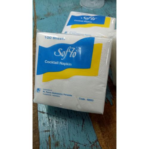 Jual COCKTAIL NAPKIN / TISU KUE / TISSUE KUE / TISSUE SOFTO - Kota ...
