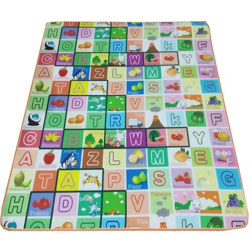 Jual Karpet Bermain Anak Playmat PE ABC Fruit 180cm x 200cm - Jakarta ...