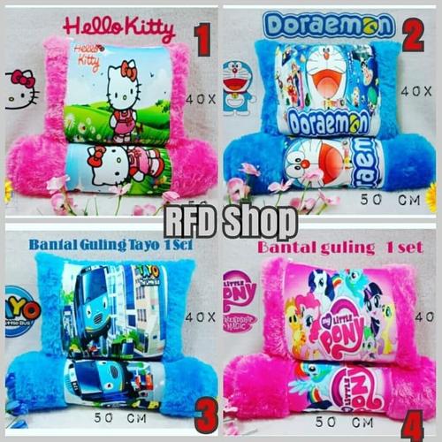 Jual Bantal atau Guling Balita DORAEMON LITTLE PONY TAYO HELLO KITTY ...