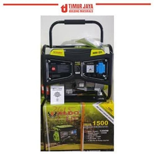 Promo ALDO GREEN 1500 Mesin Bensin Gasoline Genset Generator multipro ...
