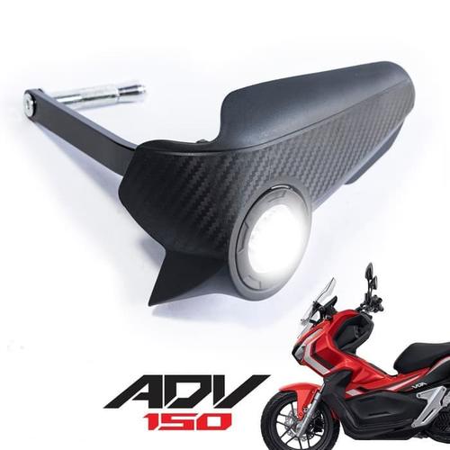 Jual Aksesoris Honda ADV 150 Handguard LED Lampu AUX 4 mata LED ...