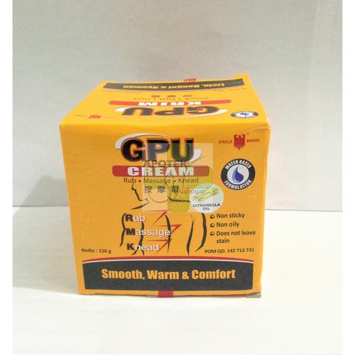 Jual Balsem Otot GPU Cream 150 gr - Kota Semarang - SATRIO WIBOWO ...