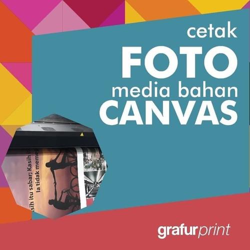 Jual Cetak Foto Bahan Canvas Spanram 40x60cm - Jakarta Barat - Grafur ...