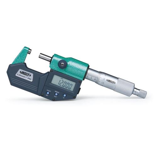 Jual Digital Outside Micrometer (IP65) 175-200mm/7-8" Insize 3101-200A ...
