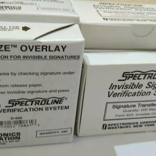 Jual SPECTROLINE SIGNATURE & OVERLAY 1SET - Putih - Jakarta Barat ...