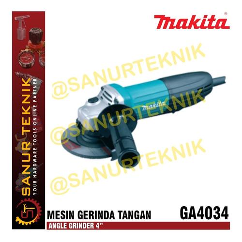 Jual Mesin Gerinda Tangan / Angle Grinder 4" (4 in) Makita GA4034 / GA ...