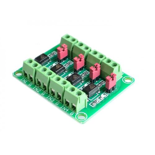 Jual PC817 optocoupler 4-way voltage isolation board - 4 CHANNEL - Kota ...