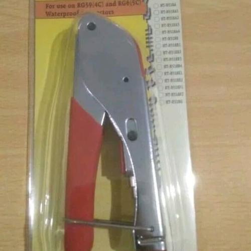 Jual tang crimping compression press connector RG6 rg59 - Kab. Bekasi ...