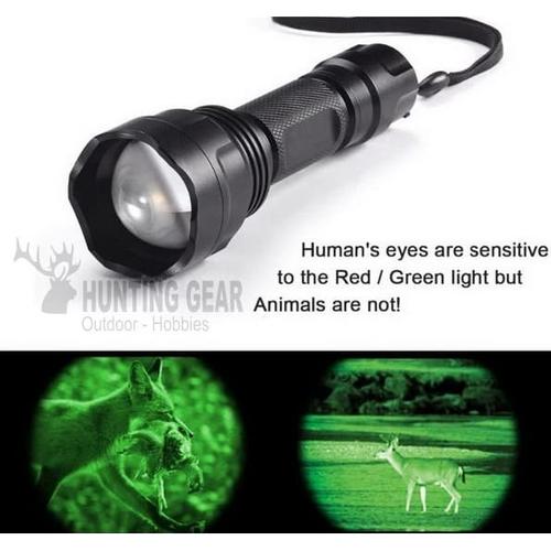 Jual Senter Hunting-Senter Berburu-Senter Hijau-Senter sinar Hijau C8 ...