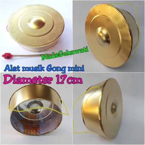 Jual Alat musik Gong mini bali 17cm - Diameter 17cm - Kab. Gianyar ...