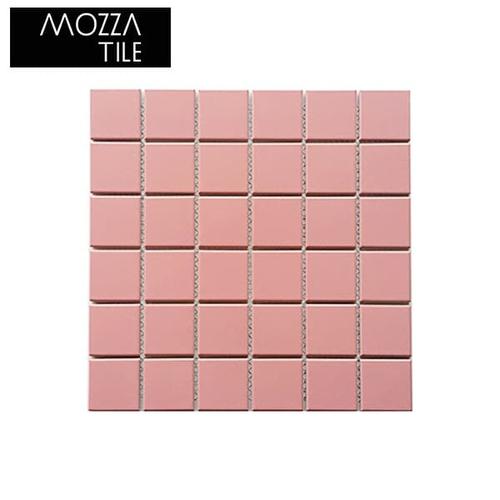 Jual Mosaic Mozaic Mosaik MOZZA Med Square Glossy Pink - Jakarta Utara ...