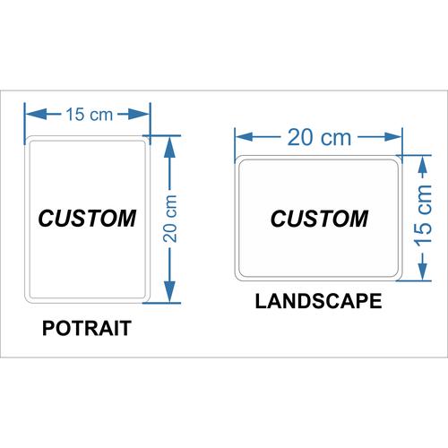 Jual Rambu Custom ukuran 15cm x 20cm Bahan Akrilik/ Acrylic - Kota ...
