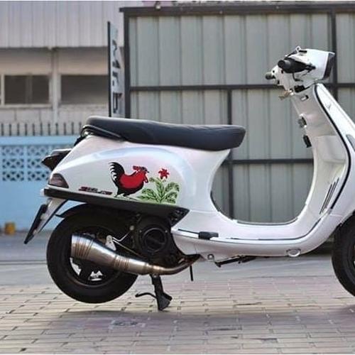 Jual Decal Sticker Vespa Matic Mangkuk Ayam - Kab. Bantul ...