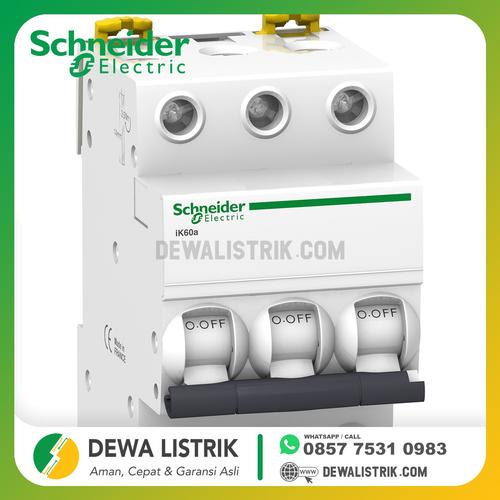 Jual [ A9K14310 ] Schneider - Acti9 iK60a 3P 10A C MCB - Jakarta Pusat - Dewa Listrik_NEW ...