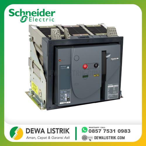 Jual [ MVS16H4MF2A ] Schneider - EASYPACT MVS 1600A 65KA 4P FIXED TYPE ...