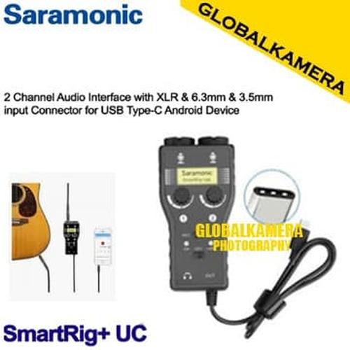 Jual Saramonic SmartRig+ UC USB Type-C Two Channel Audio Interface - Jakarta Barat ...