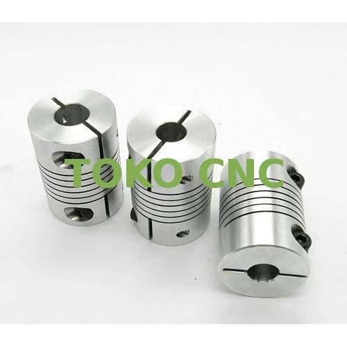 Jual Flexible Shaft Coupling 14mm x15mm Coupler Connector D30mm L35mm ...