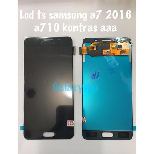 Jual LCD SAMSUNG A710 /A7 2016 OEM COMPLETE TOUCHSCREEN - Hitam ...