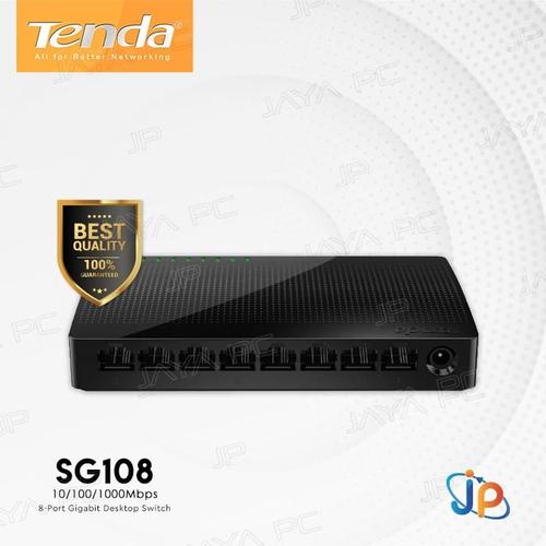 Jual Tenda SG108 8-Port Gigabit Desktop Ethernet Switch Hub - Jakarta ...