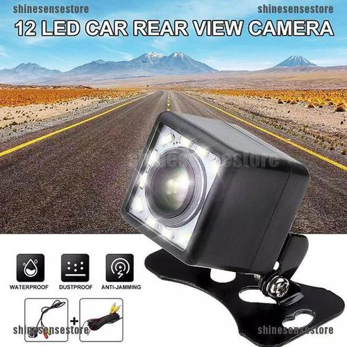Jual kamera parkir 12 led mundur rear view camera car cam reverse cam mobil - Kota Bandung ...