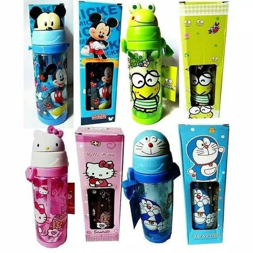 Jual Botol Minuman Anak Kepala Karakter / Botol Minum Anak Karakter ...