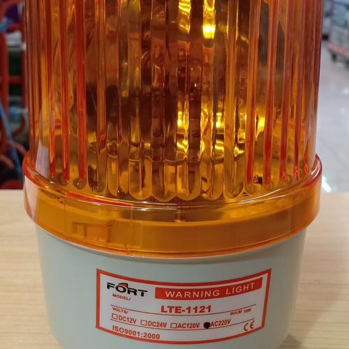 Jual WARNING LIGHT LTE 1121 (5") YELLOW, RED ,BLUE 220V, 24V ,12V ...