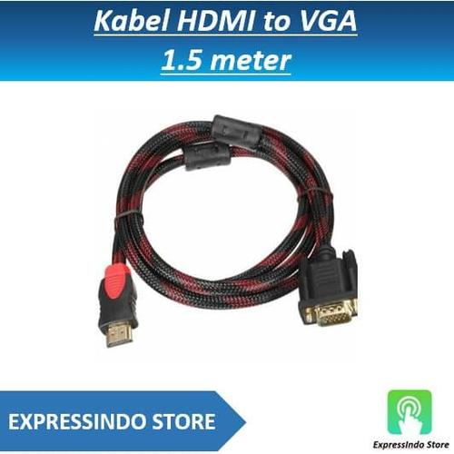 Jual Kabel HDMI to VGA 1.5 meter - Jakarta Pusat - ExpressIndo Store ...