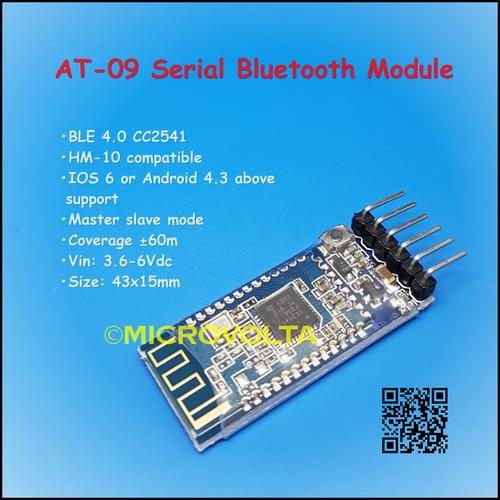 Jual AT-09 BLE 4.0 Bluetooth Module CC2540 CC2541 HM-10 Compatible ...