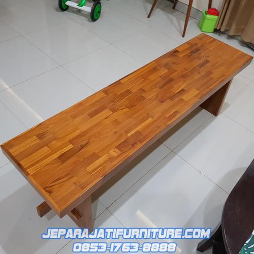 Jual bangku kayu jati kayu susun , bangku jati , bangku taman - Kab ...