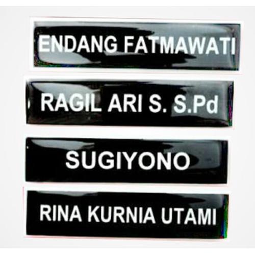 Jual Nama Dada | Name Tag | Papan Nama Logo Coating (MAGNET) - Jakarta ...