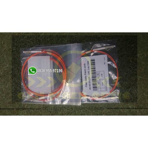Jual LC - LC 1 Meter SIMPLEX MULTIMODE 3mm PATCH CORD FIBER OPTIC ...