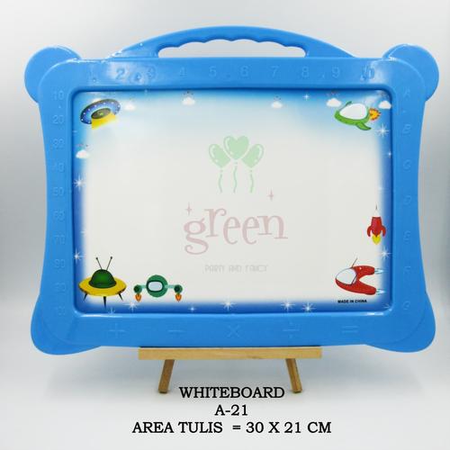 Jual PAPAN TULIS ANAK/ WHITEBOARD ANAK/ PAPAN TULIS MINI A-21 - Kab ...