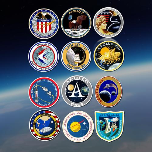 Jual Stiker / Sticker Apollo Space Program untuk Laptop, Mobil, Koper ...