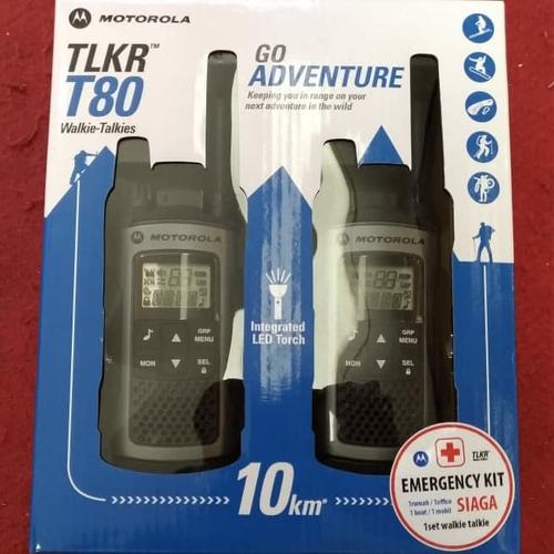 Jual Motorola TLKR T80 Walkie Talkie Consumer Radio (resmi) - Jakarta ...