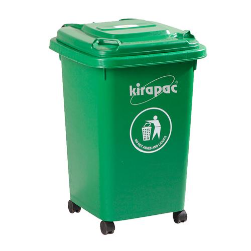 Promo KIRAPAC Tempat Sampah Plastik 50 Liter KLX 9050 Dustbin Tong ...