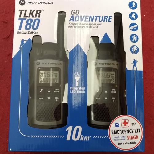 Jual MOTOROLA TLKR T80 walkie talkie consumer radio (resmi) - Jakarta ...