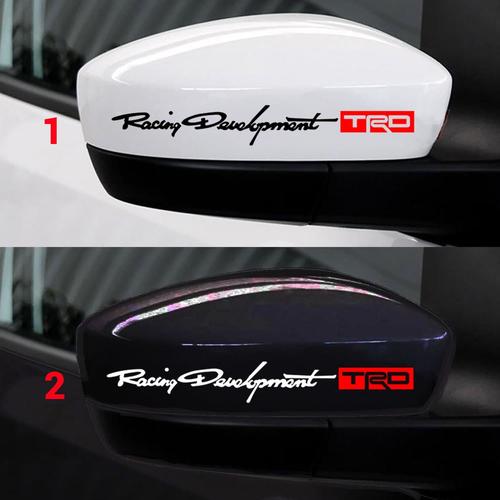 Jual Sticker Mobil Spion / Pintu Mobil Racing Development TRD 2 warna 1 ...